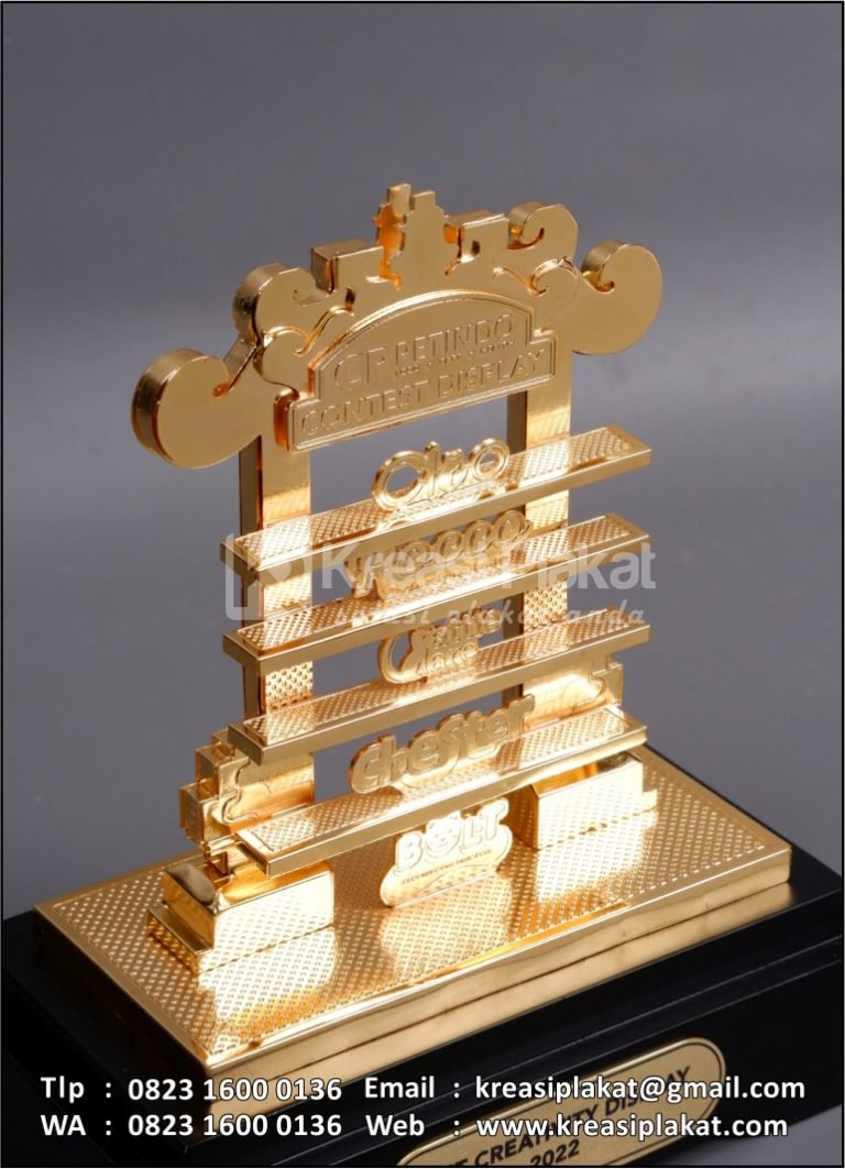 Souvenir Miniatur CP Petindo Contest Display | Kreasi Plakat