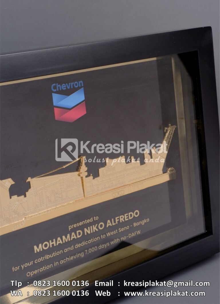 Plakat Logam Chevron | Kreasi Plakat